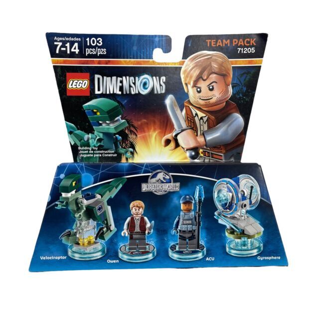 LEGO DIMENSIONS: Jurassic World Team Pack (71205) for sale online | eBay UK