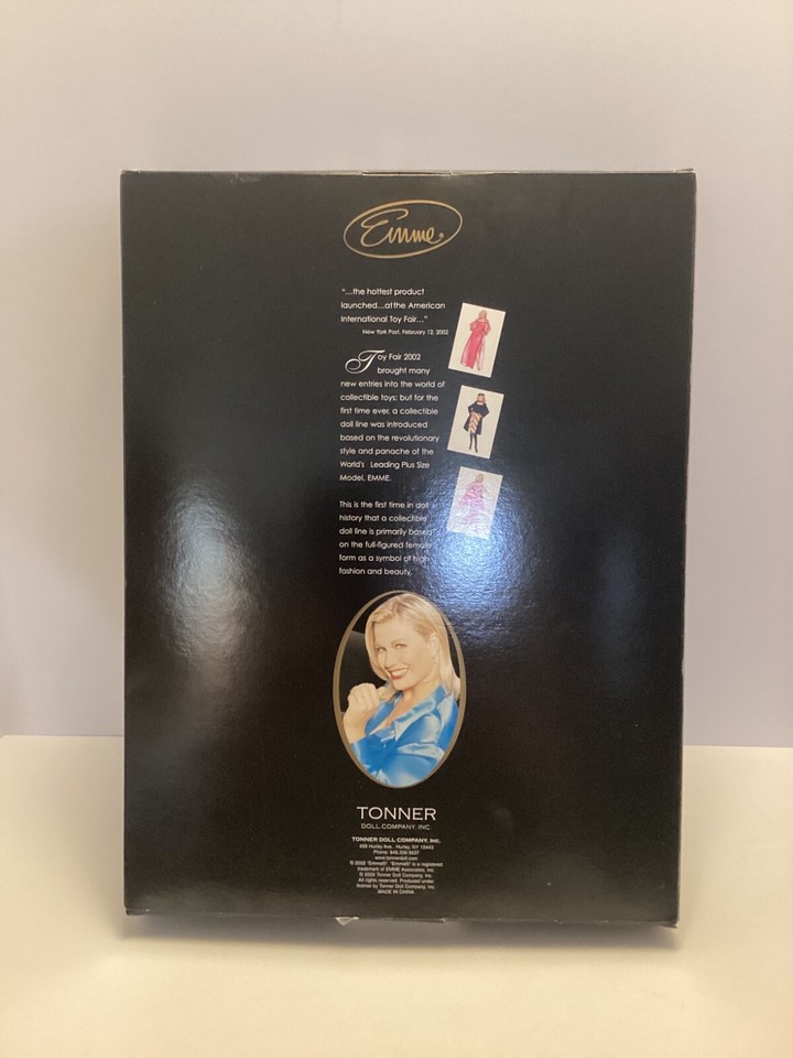 Tonner 2002 Ethereal 16" Plus Size Emme Fashion Doll Clothes Outfit New ...