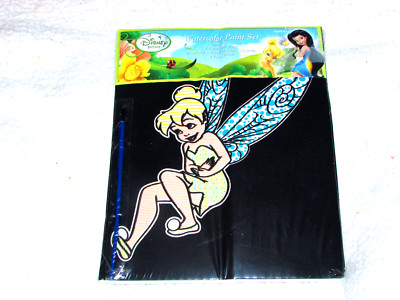 Disney faories WATERCOLOR PAINT SET Tinker Bell 8x10" (party bx) | eBay
