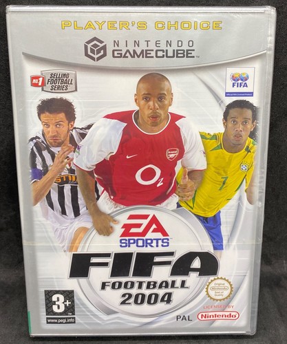 Fifa Football 2004 PLAYER'S Choice Gamecube/Wii New Sealed Eng Pal Eu ...