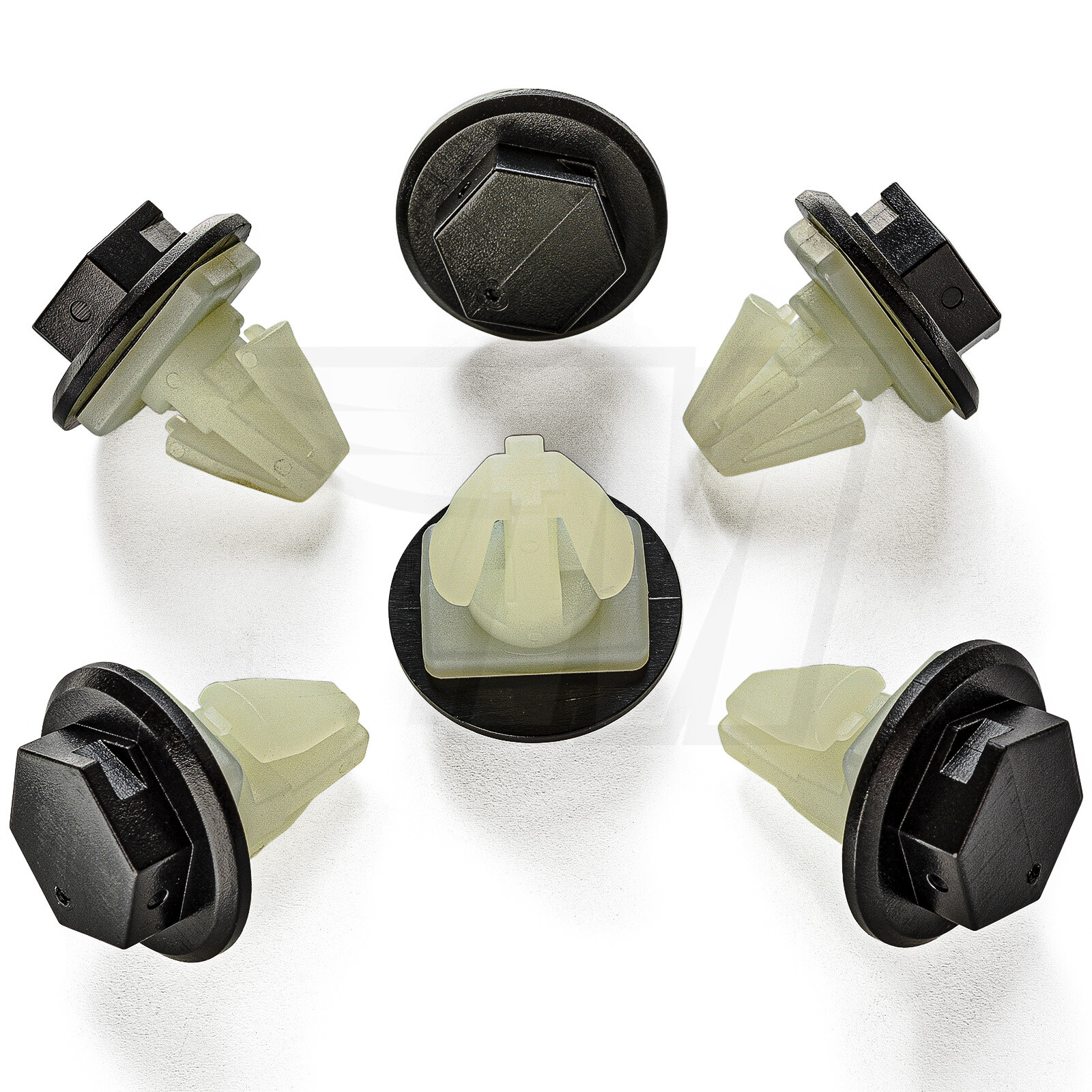 30X Wheel Running Box Cover Fastening Clip For Renault Clio ...