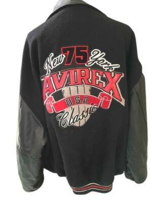 AVIREX NEW YORK LEATHER JACKET AVIREX NEW YORK LEATHER JACKET