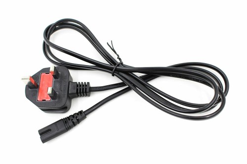UK AC Power Cable Cord For Microsoft Xbox ONE S GO X-Box plug-in ...