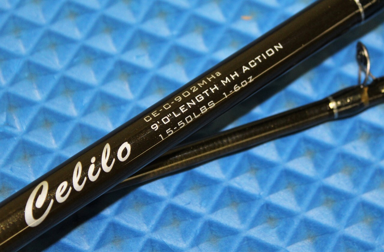 Okuma Celilo Graphite Casting Rod 9' 0" 2 Piece Medium Heavy CE-C ...
