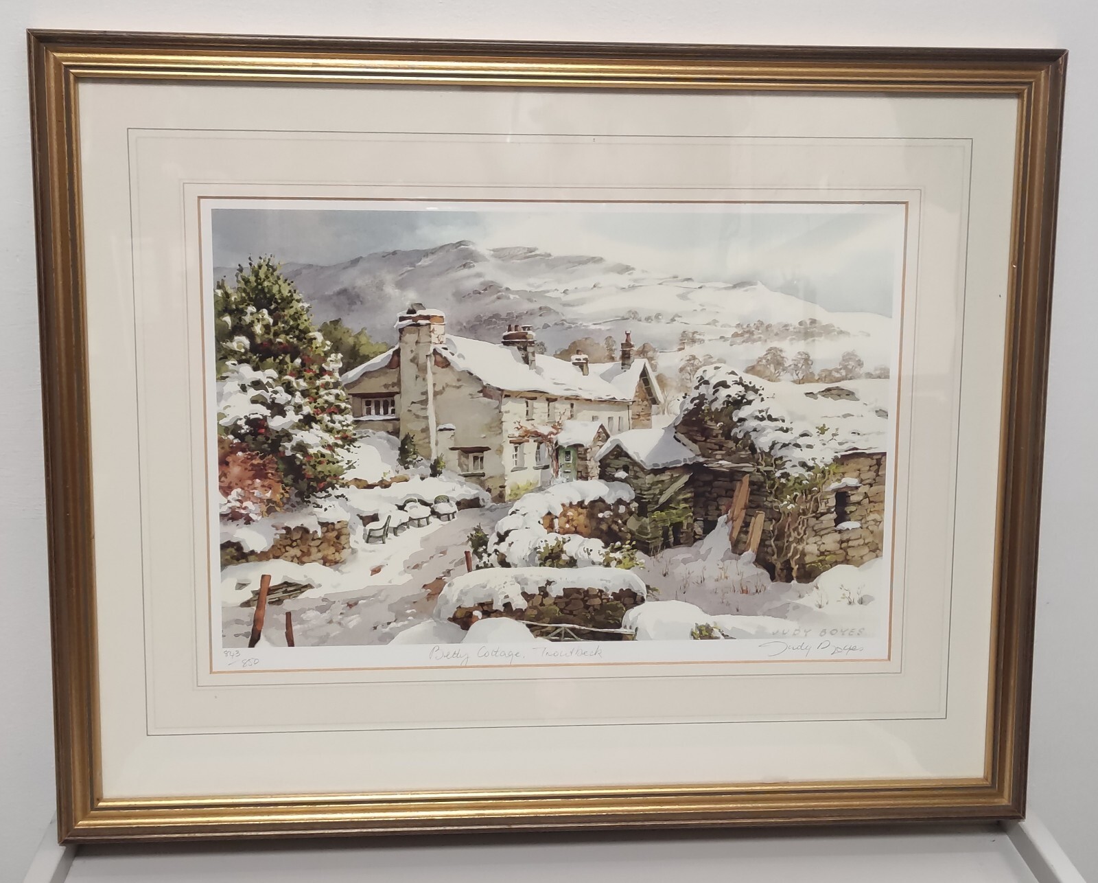 JUDY BOYES Original Prints Signed Framed, Various Designes Please ...
