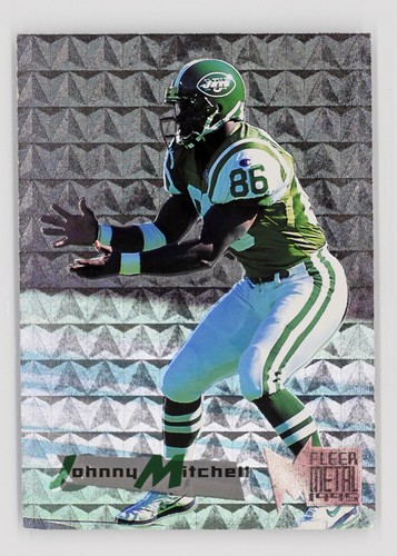 1995 Fleer Metal #135 Johnny Mitchell New York Jets | eBay