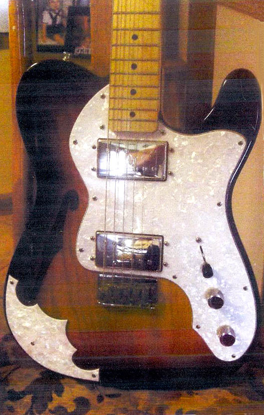 Telecaster Tele Thinline 4-ply Pearl White Armrest for Fender Guitar ...