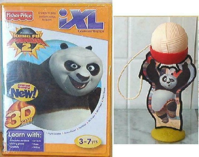 Fisher IXL Learning System Kung Fu Panda 2 With 3d Game for sale online ...