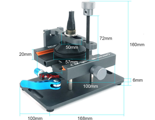 multi-functional phone screen removal rotary jig Fixture repair tool AU ...