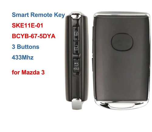 Smart Proximity Keyless Go Remote Key Fob for Mazda 3 Mazda3 M3 | eBay ...