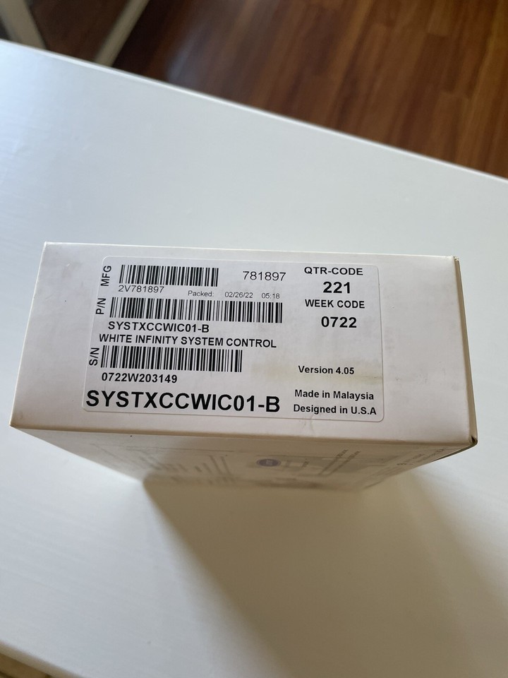 Carrier SYSTXCCWIC01-B Infinity System Control with Wi- Fi - White | eBay