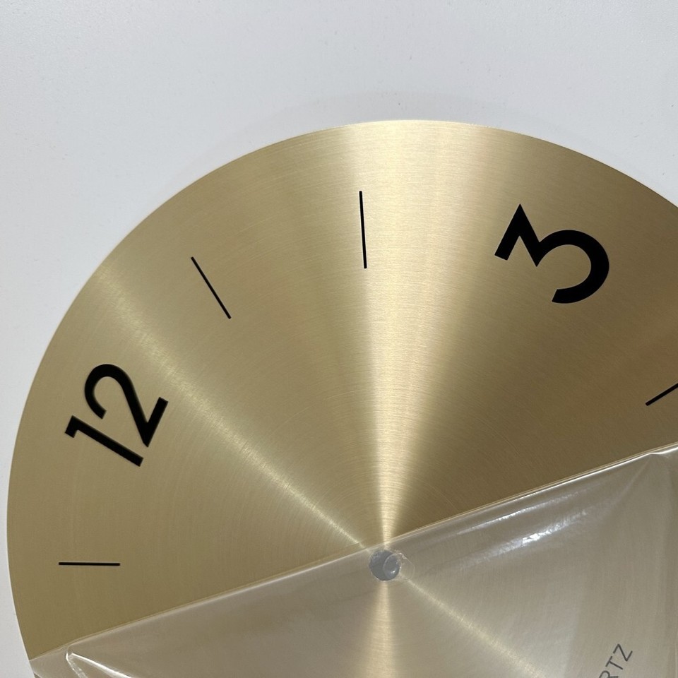 DIY Gold Metal Clock Dial Face with Arabic Numeral for Large Clock ...