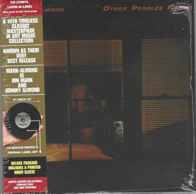 CD NEUF SCELLÉ VINYL REPLICA + OBI + MARK-ALMOND / OTHER PEOPLES ROOM ...