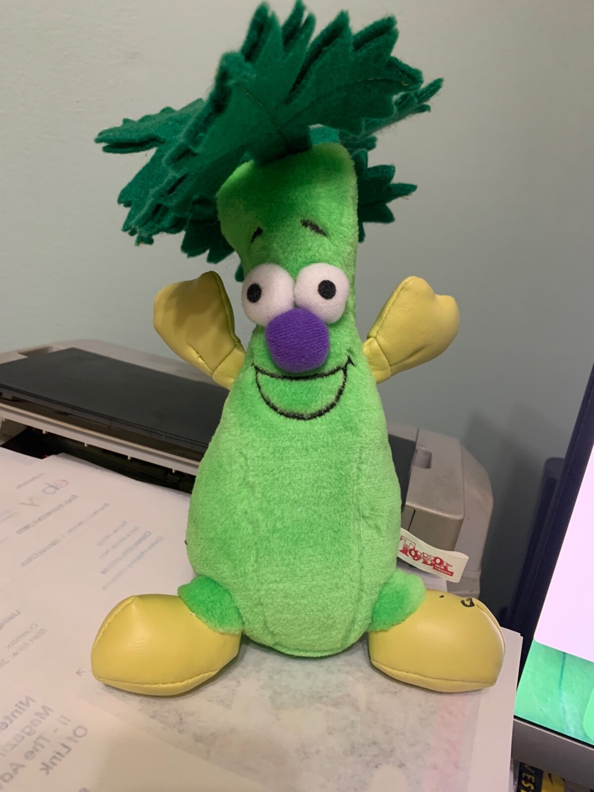 Celery Toy Box Creations Vegetable Plush Green Vintage Veggie | eBay