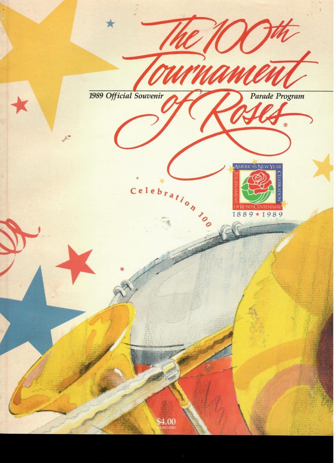 Tournament of Roses 100th Official Souvenir Parade Program (1989) | eBay