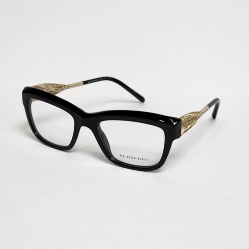 Burberry B 2211 3001 Women's Glasses in Shiny Black Size: 51-19-140 | eBay