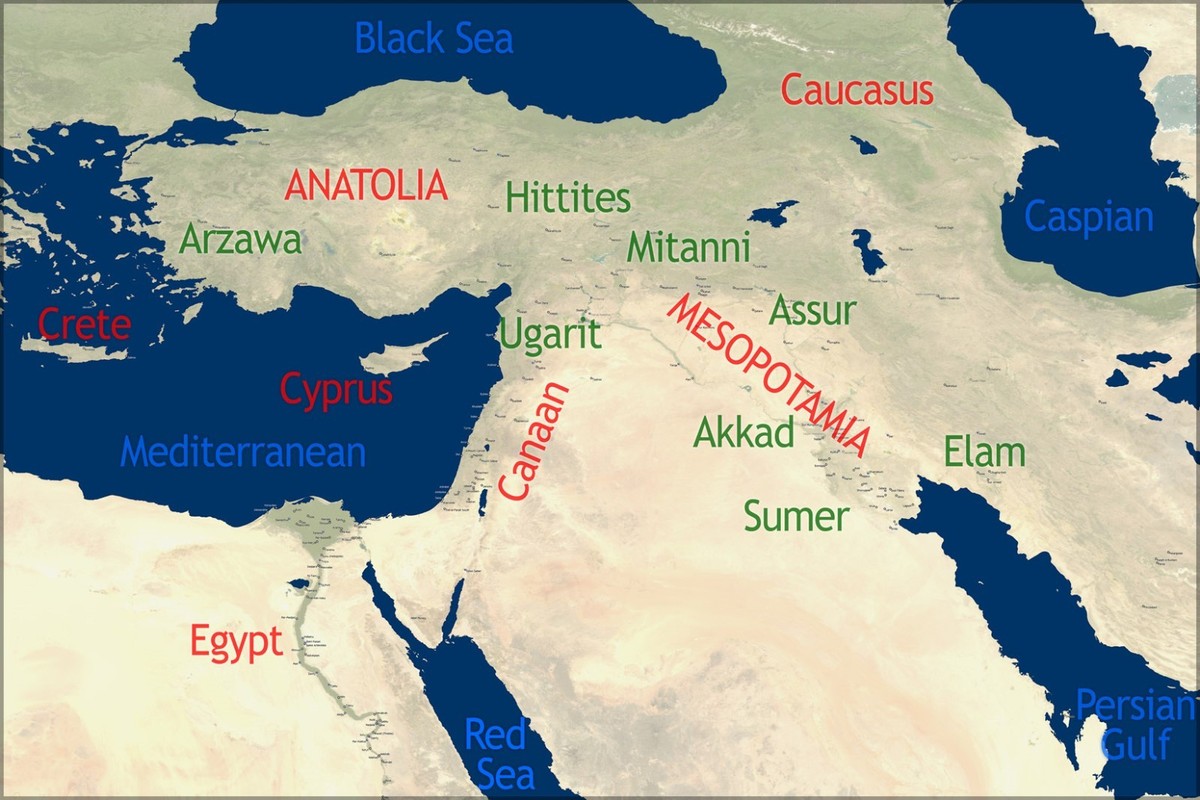 Ancient World Map Middle East Middle East Historical Maps