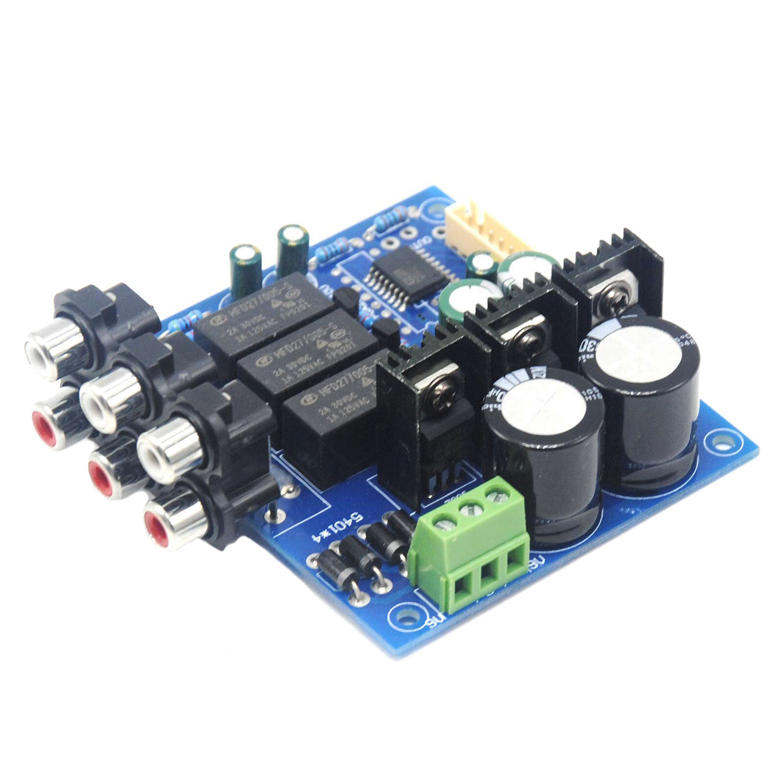 PGA2311 Stero Volume Preamp Remote Control Preamplifier Board with LCD ...