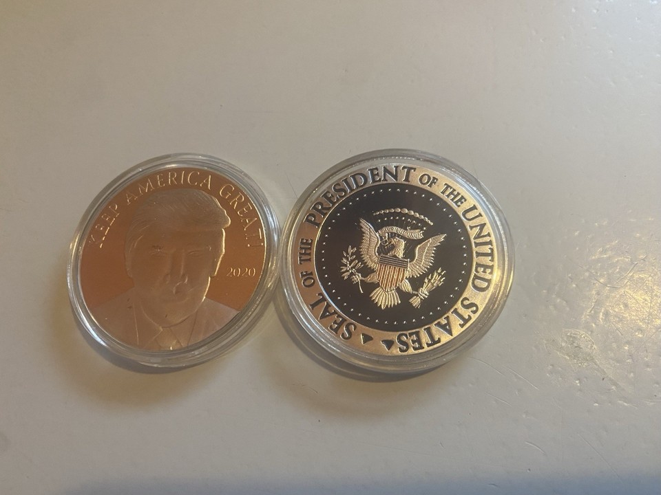 Trump Full & Mini Gold Trumpinator Bobbleheads - 2024 Plus very nice ...