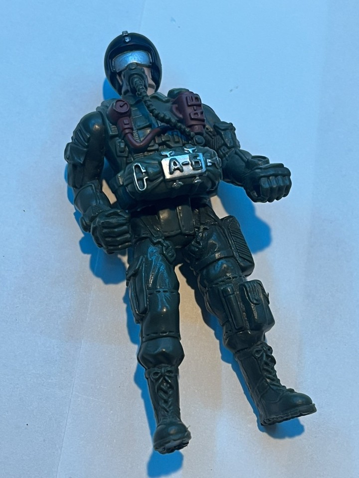 Chap Mei Solider Hero Force Excite Team A-6 Jet Fighter Pilot Figure ...