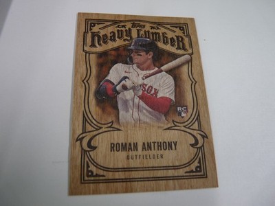 2026 TOPPS SERIES ONE HEAVY LUMBER ROMAN ANTHONY ROOKIE SSP CARD BOSTON ...