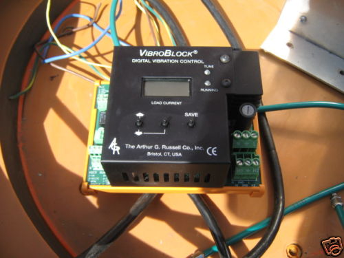 ARTHUR G RUSSELL VIBROBLOCK 31 L 30" VIBRATORY FEEDER | eBay