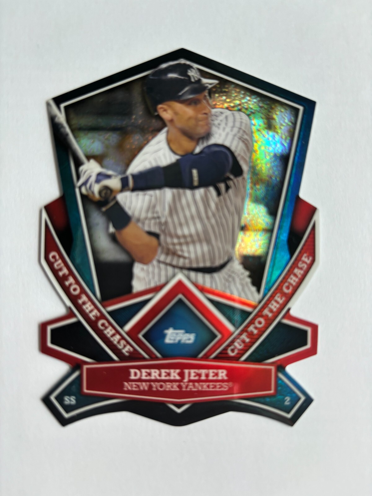 2013 Topps Cut to The Chase Thrill Derek Jeter Die Cut NY Yankees, Gem ...