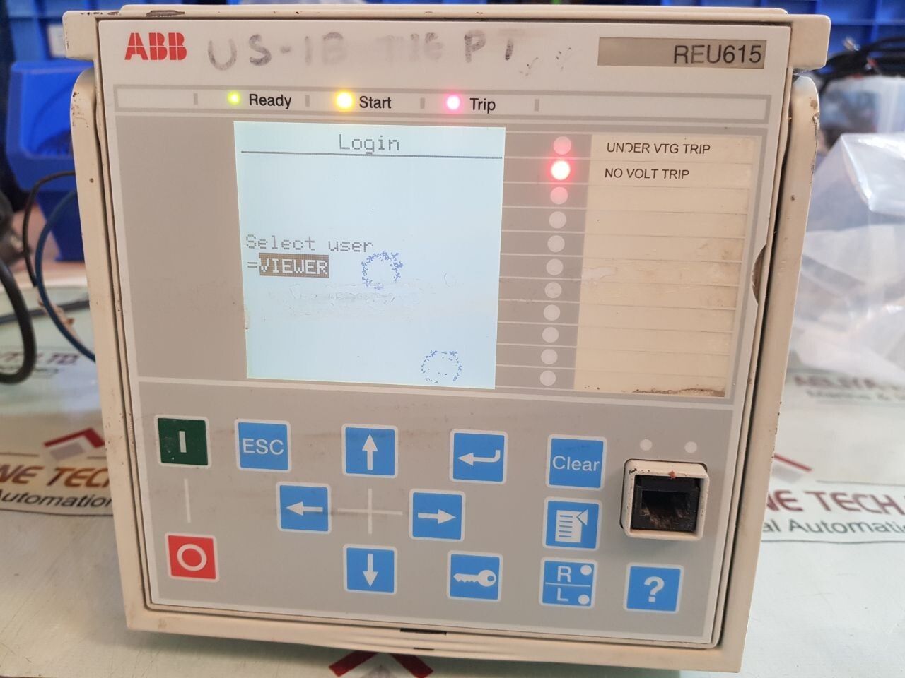 ABB REU615 Voltage Protection and Control Relay 48-250 VDC/100-240 VAC ...