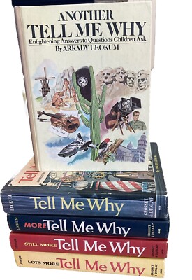 Tell Me Why Book Series 5 Books 1977 | eBay