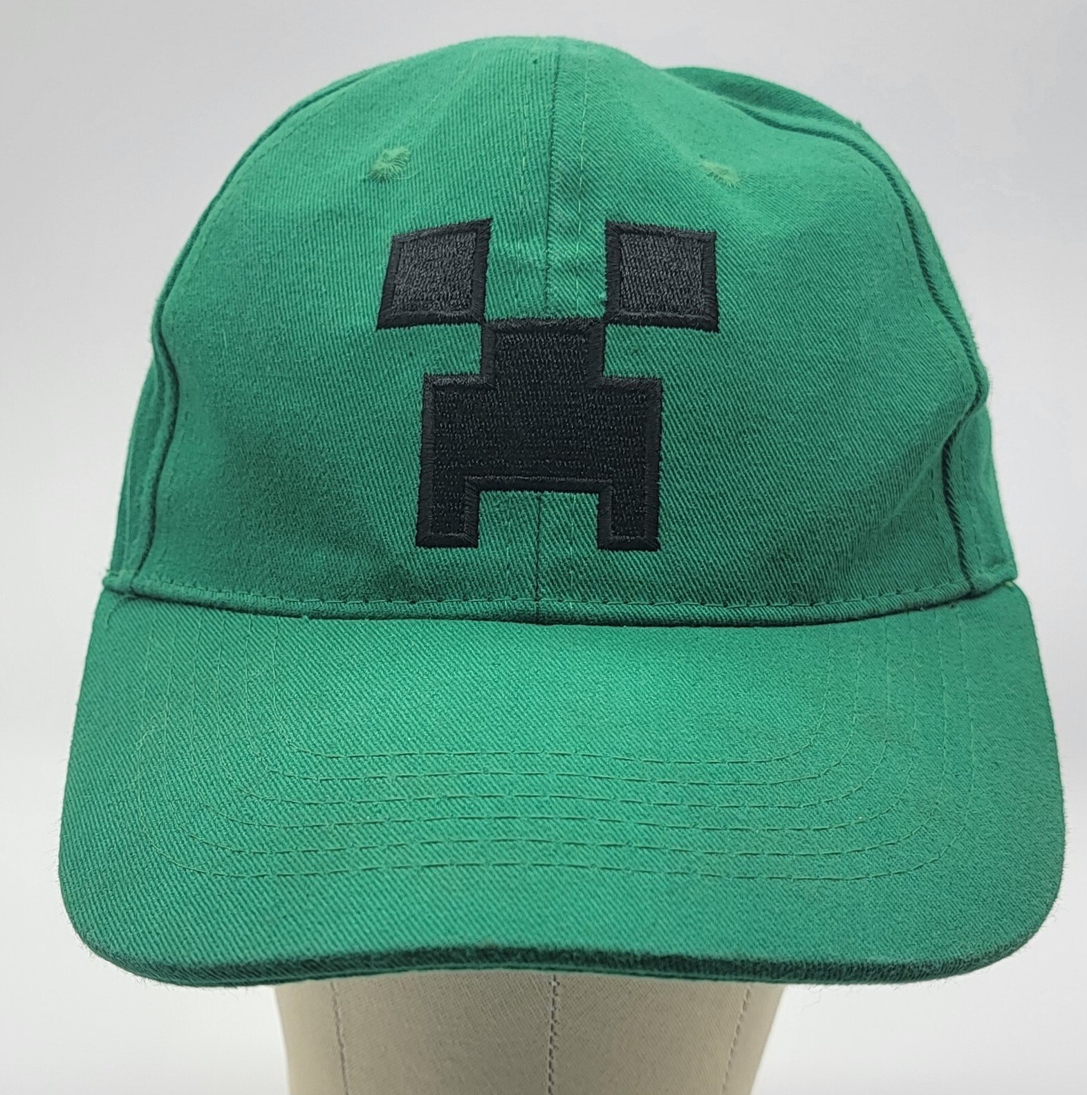 Minecraft baseball cap hat adjustable v green Designe… - Gem