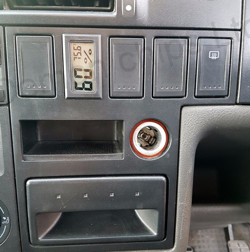 VW T4 EUROVAN Dash Blank Digital LCD Thermometer Temperature Gauge ...