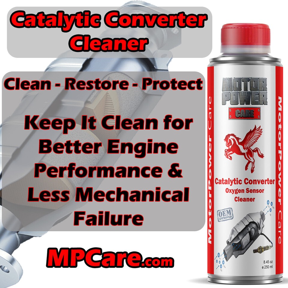 catalytic converter Oxygen Sensor Cleaner Engine flush Clean MotorPower ...
