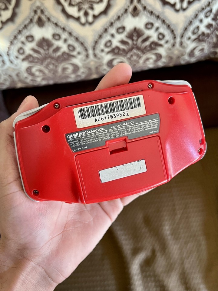 Target Edition Nintendo Gameboy Advance Console - Working 100% - RARE ...