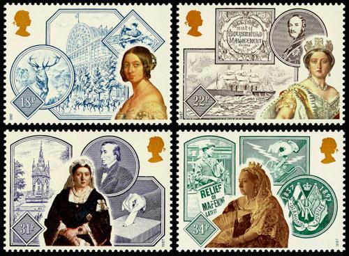 1987 Queen Victoria's Accession (SG1367-1370) MNH/UM Stamp Set | eBay UK