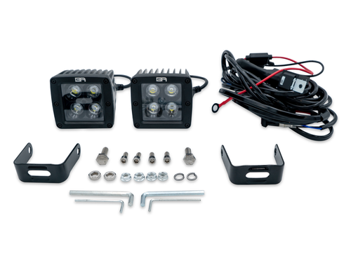 Body Armor Blackout Led Cube Spot Light Smooth Black 30042 | eBay