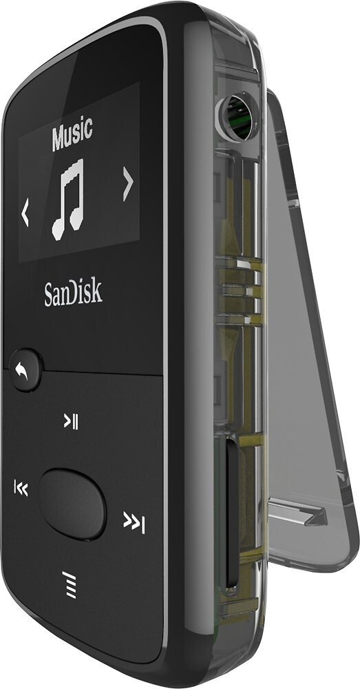 SanDisk SDMX26-008G-G46K ClipJam MP3 Player - Black for sale online | eBay