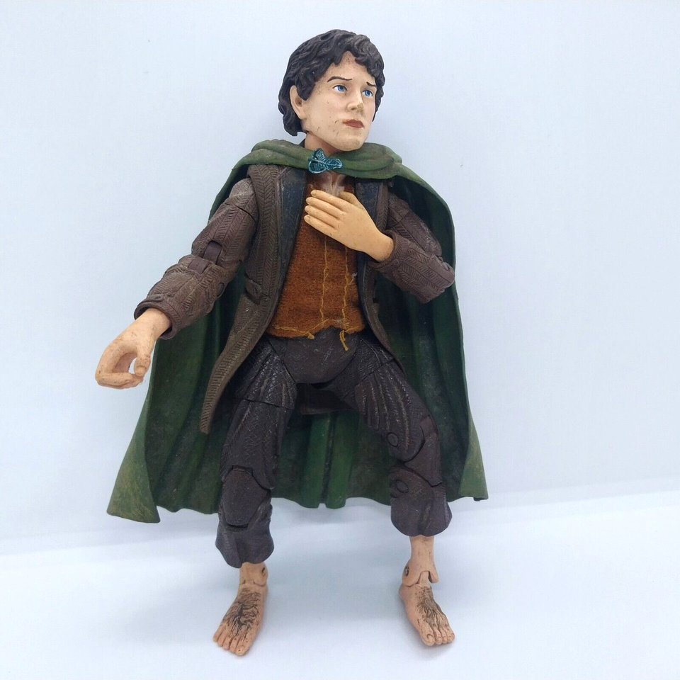 Lord Of The Rings Action Figure Lot Frodo Toybiz Aragon Strider Merry ToyBiz | eBay