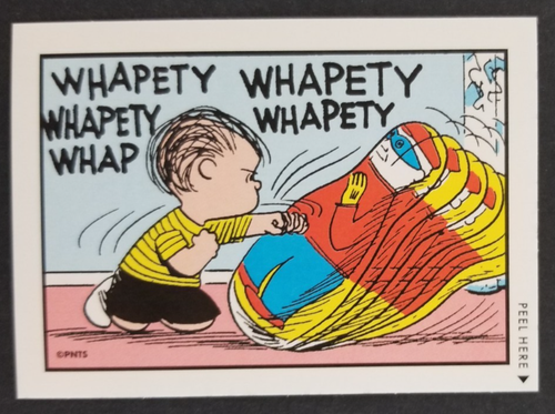 Linus Boxing Punching Bag 2024 Peanuts Sticker Card (NM) | eBay