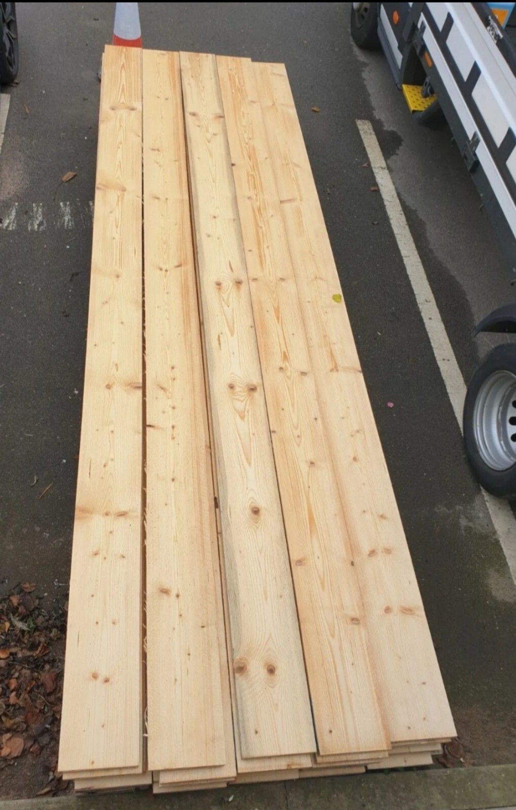 NEW SCAFFOLD BOARDS 13FT/ 3.9M LONG, METAL BANDED BOTH ENDS. | eBay UK