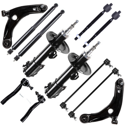 Front Rear Struts Shocks Suspension Kits For 2007-2012 Toyota Yaris 1 ...