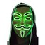LED Halloween Mask Vendetta Light Up ANONYMOUS MASK Guy Fawkes Mask LED ...