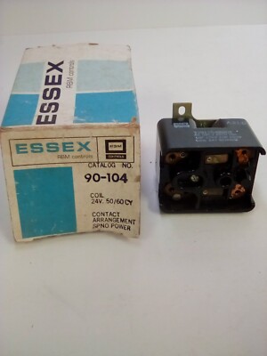 Essex International, RBM Controls 90-104 Coil 24C 50/60CY NOS | eBay