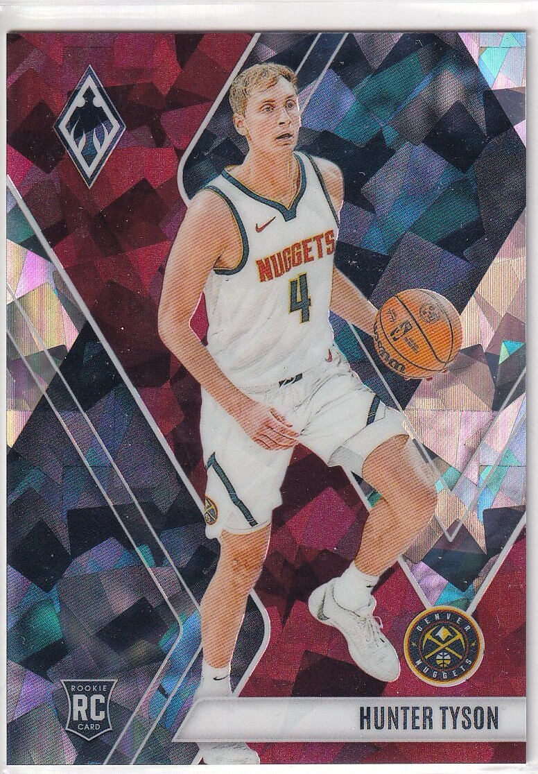 2023-24 Panini Phoenix - Rookies Maroon Ice Phoenix #262 Hunter Tyson ...