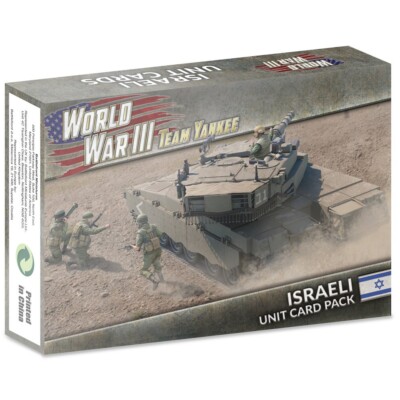 Israeli: Unit Card Pack (WW3-10U) - Team Yankee - Brand New, Factory ...