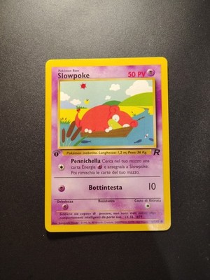 Slowpoke – 1st ed. – Team Rocket – 67/82 – Pokémon | eBay