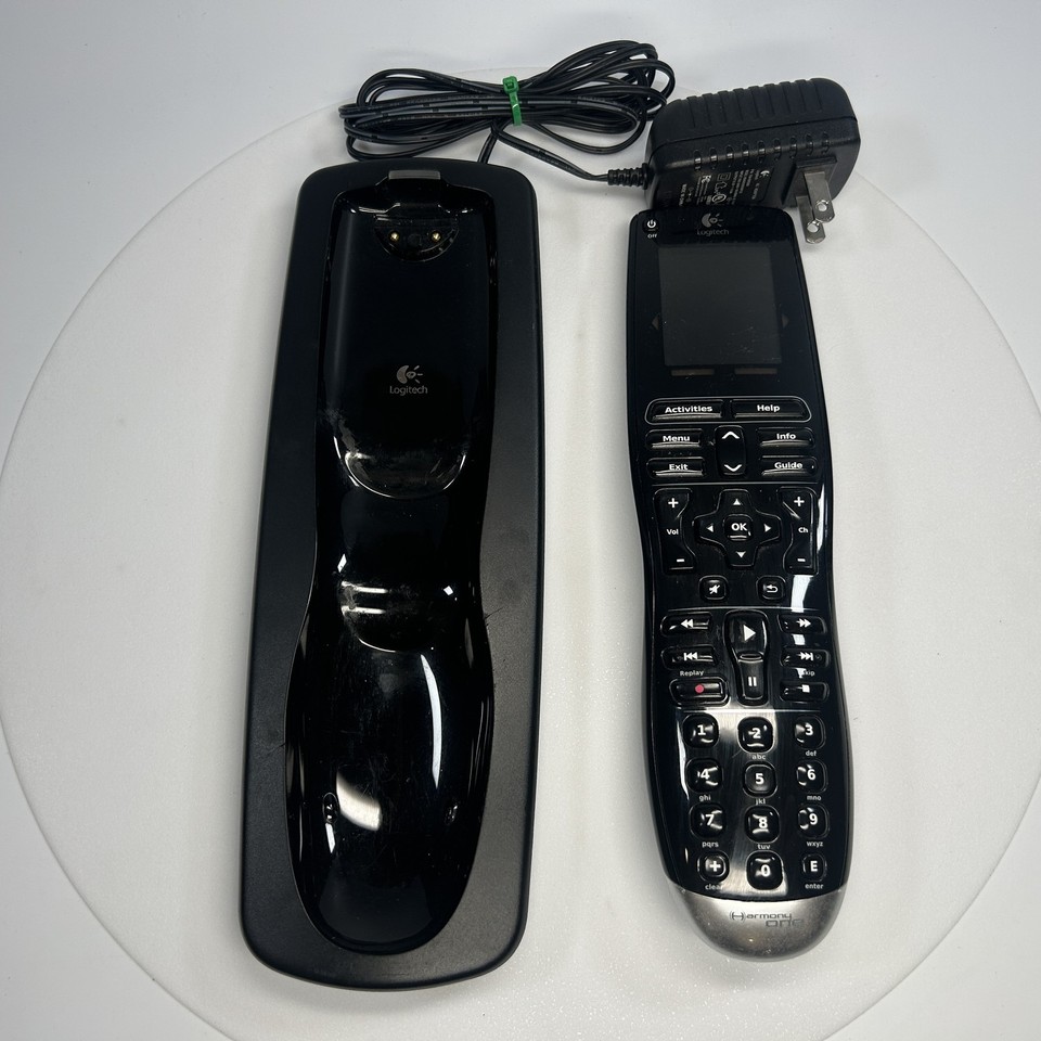Logitech Harmony One Universal Remote Control 815-000038 Charger Tested ...