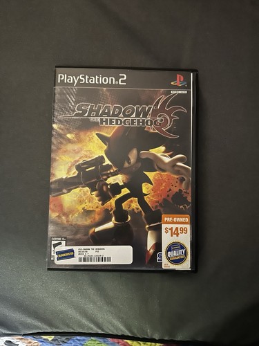 Shadow the Hedgehog PS2 Black Label PlayStation 2 CIB 10086630879| eBay
