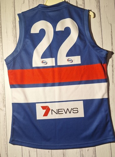 WRFL Point Cook Afl Vfl Bulldogs Player Issue Jersey Guernsey Size ...