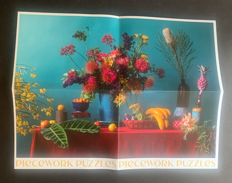 New TUTTI FRUITTI Spring Flowers Doan Ly Piecework Puzzles 500 pc ...