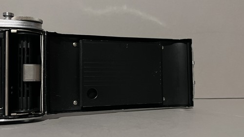 AGFA RECORD II CAMERA W/ AGFA PRONTO 1:4.5 /105 LENS FOLDING MANIFOLD ...